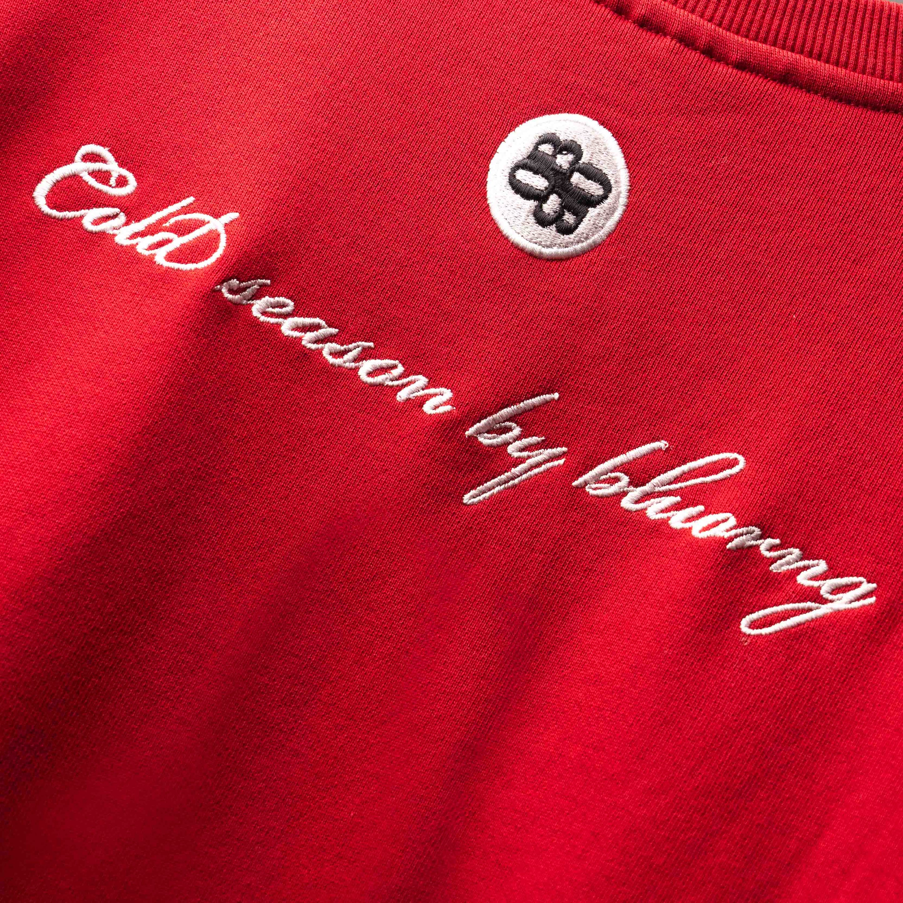 RED NOCTURNAL T-SHIRT - Premium Oversized T-Shirt – BLUORNG