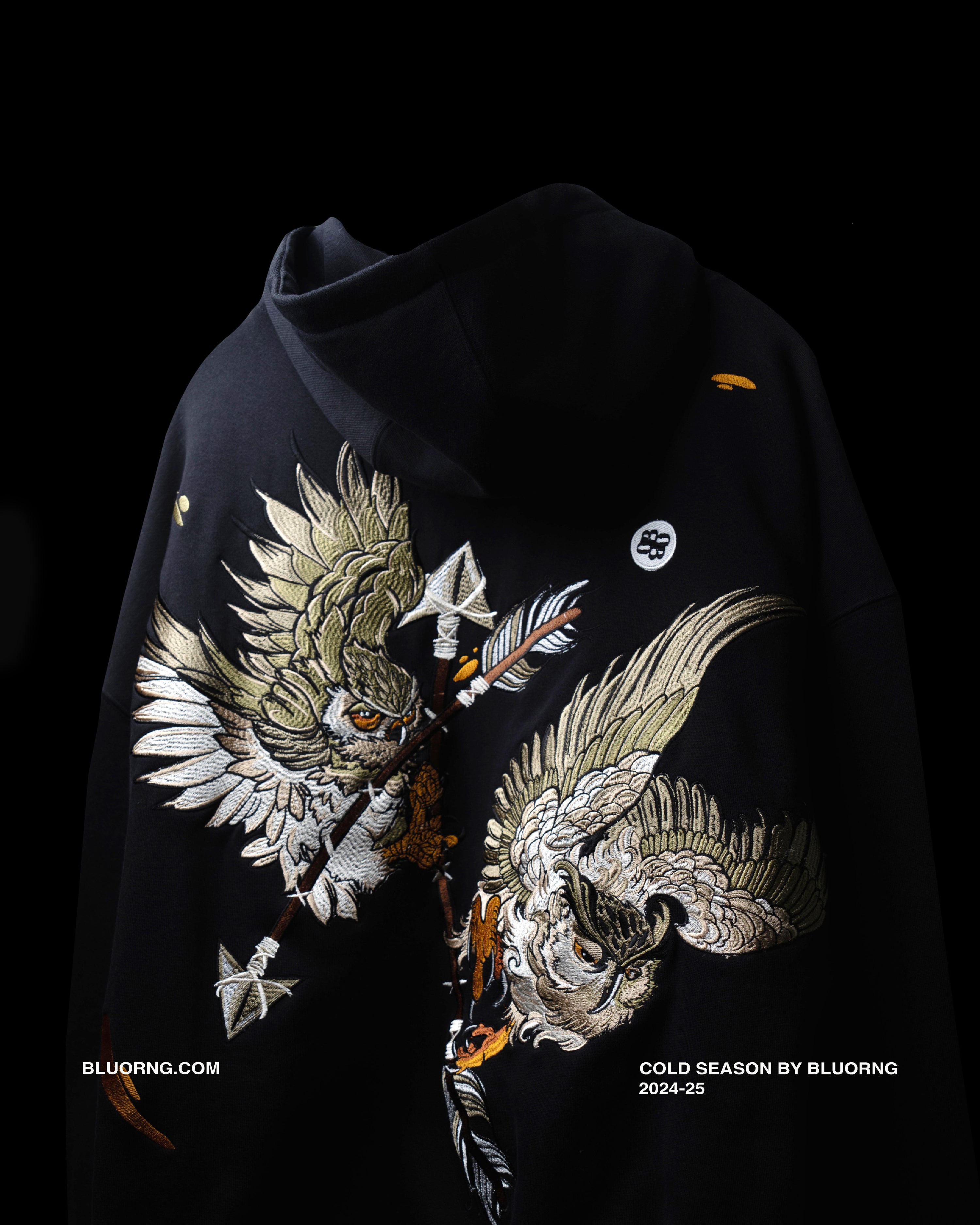 RAW DENIM JORTS - Premium Oversized Denim – BLUORNG